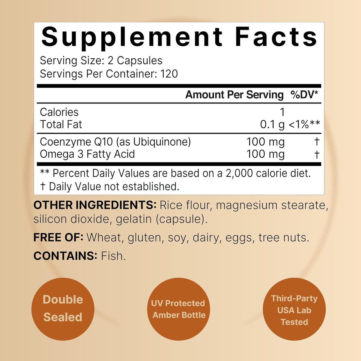 high potency CoQ10 supplement