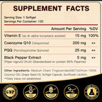 high potency coq10 ubiquinol formula