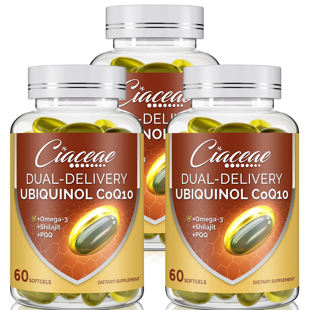 high potency coq10 ubiquinol softgels