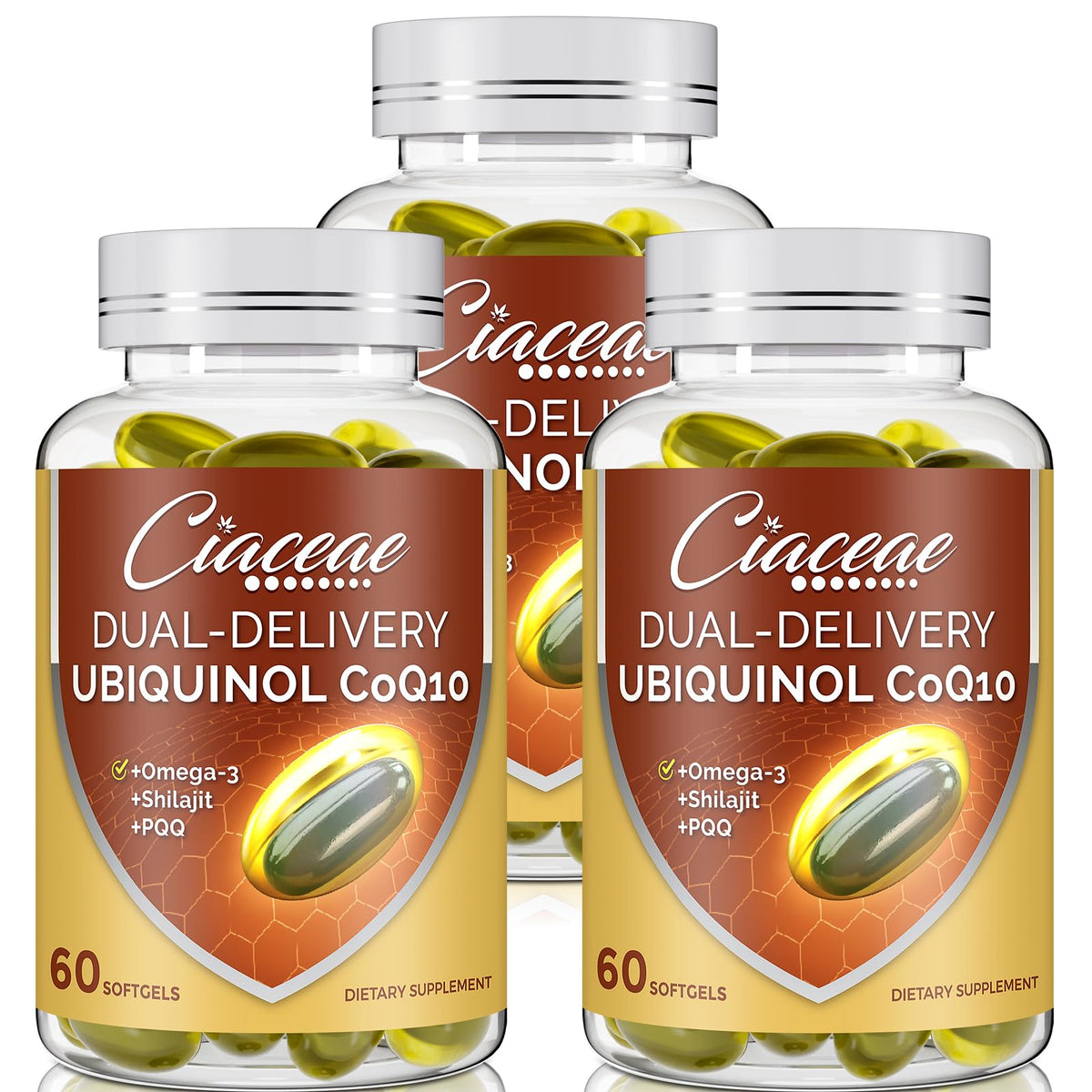 high potency coq10 ubiquinol softgels