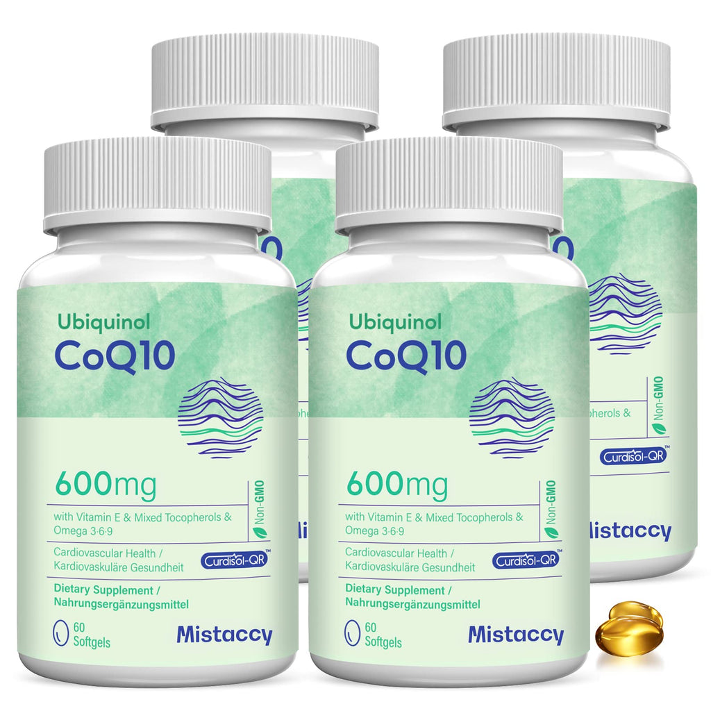 high potency coq10 ubiquinol softgels