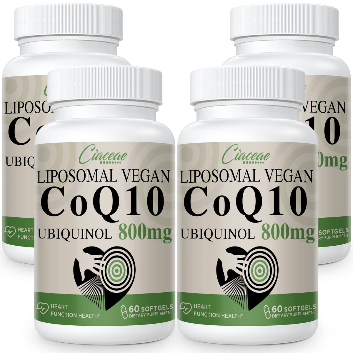 high potency coq10 ubiquinol softgels
