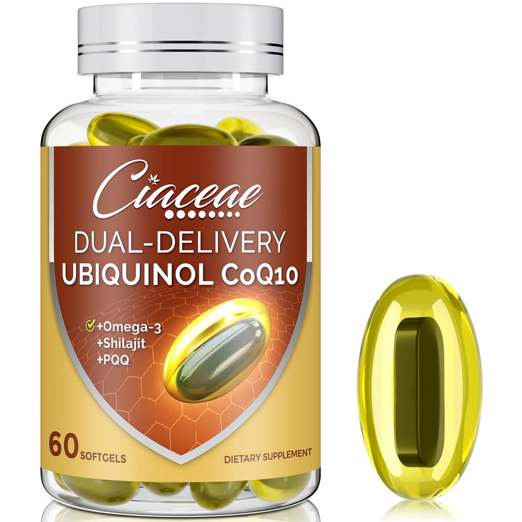 high potency coq10 ubiquinol softgels