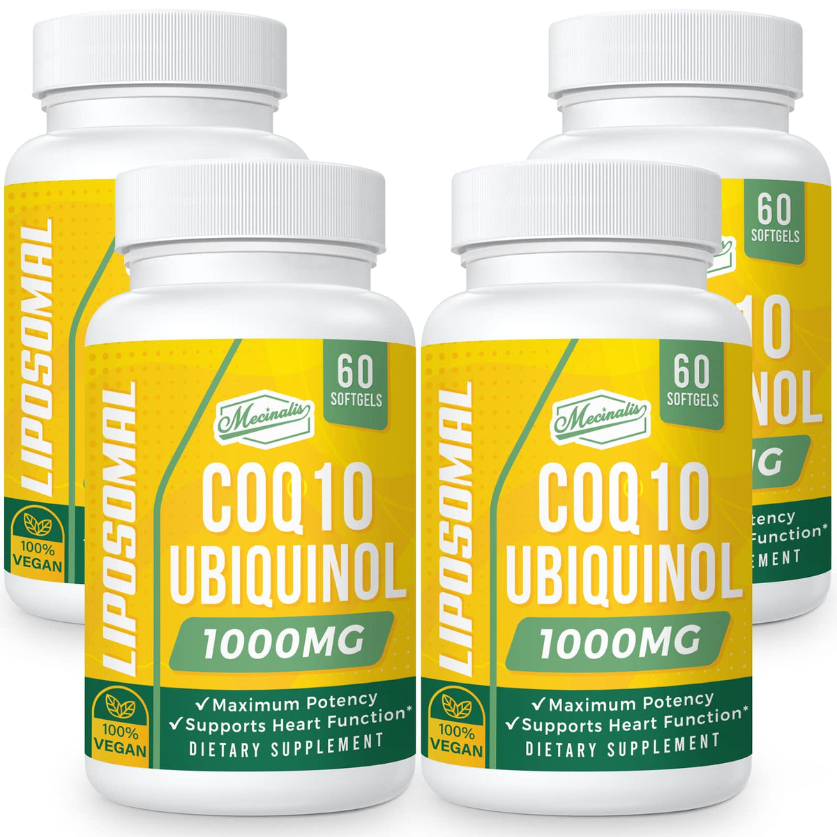 high potency coq10 ubiquinol softgels