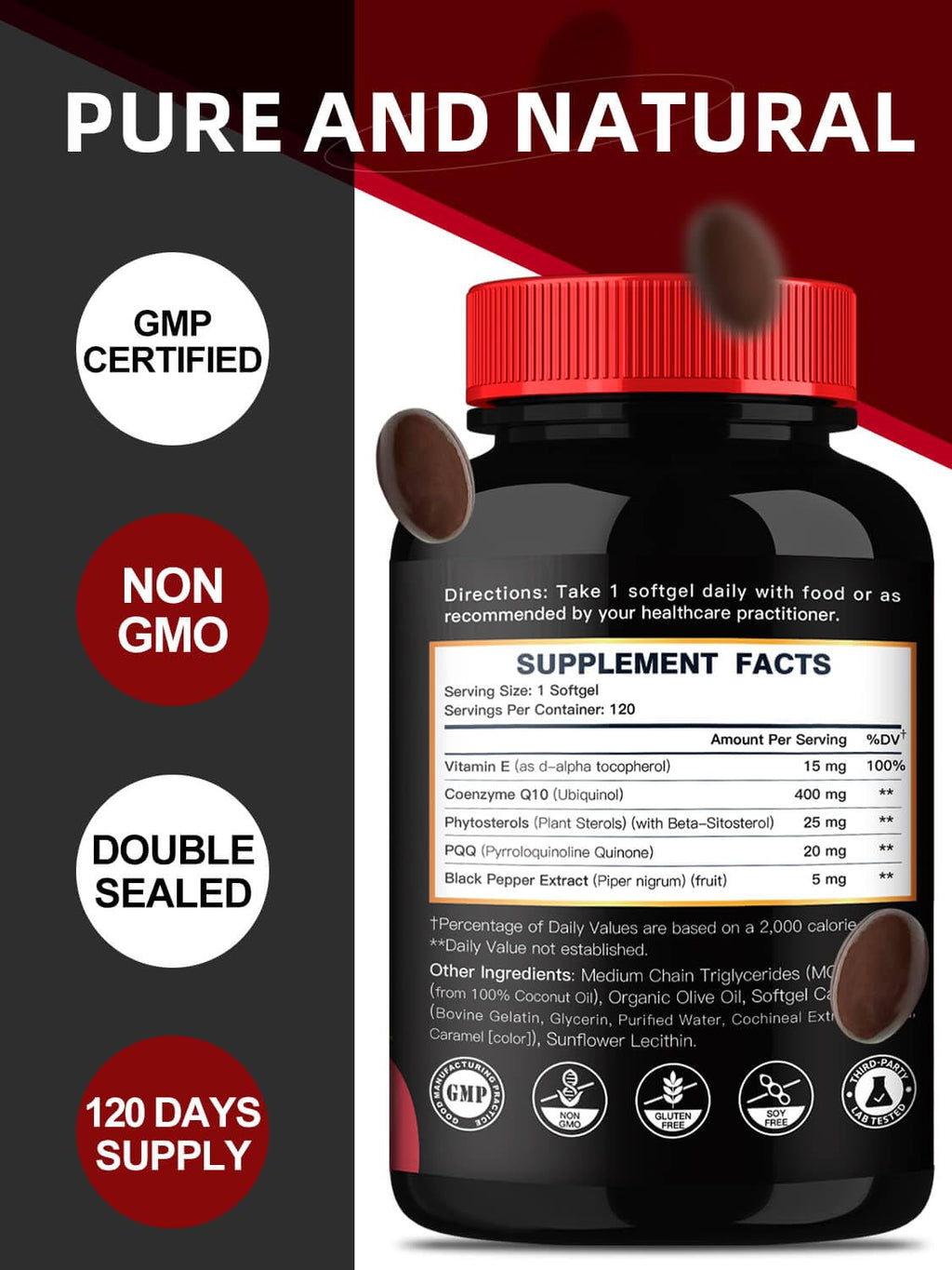 high potency coq10 ubiquinol supplement