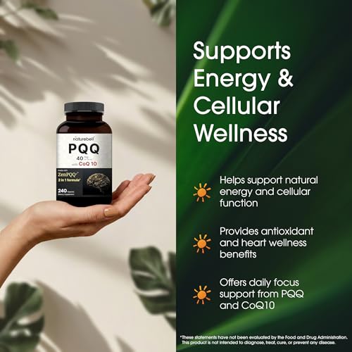 High potency CoQ10 with PQQ
