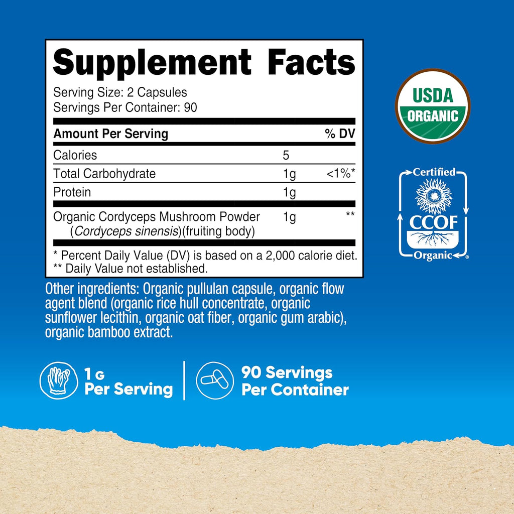 high potency cordyceps capsules