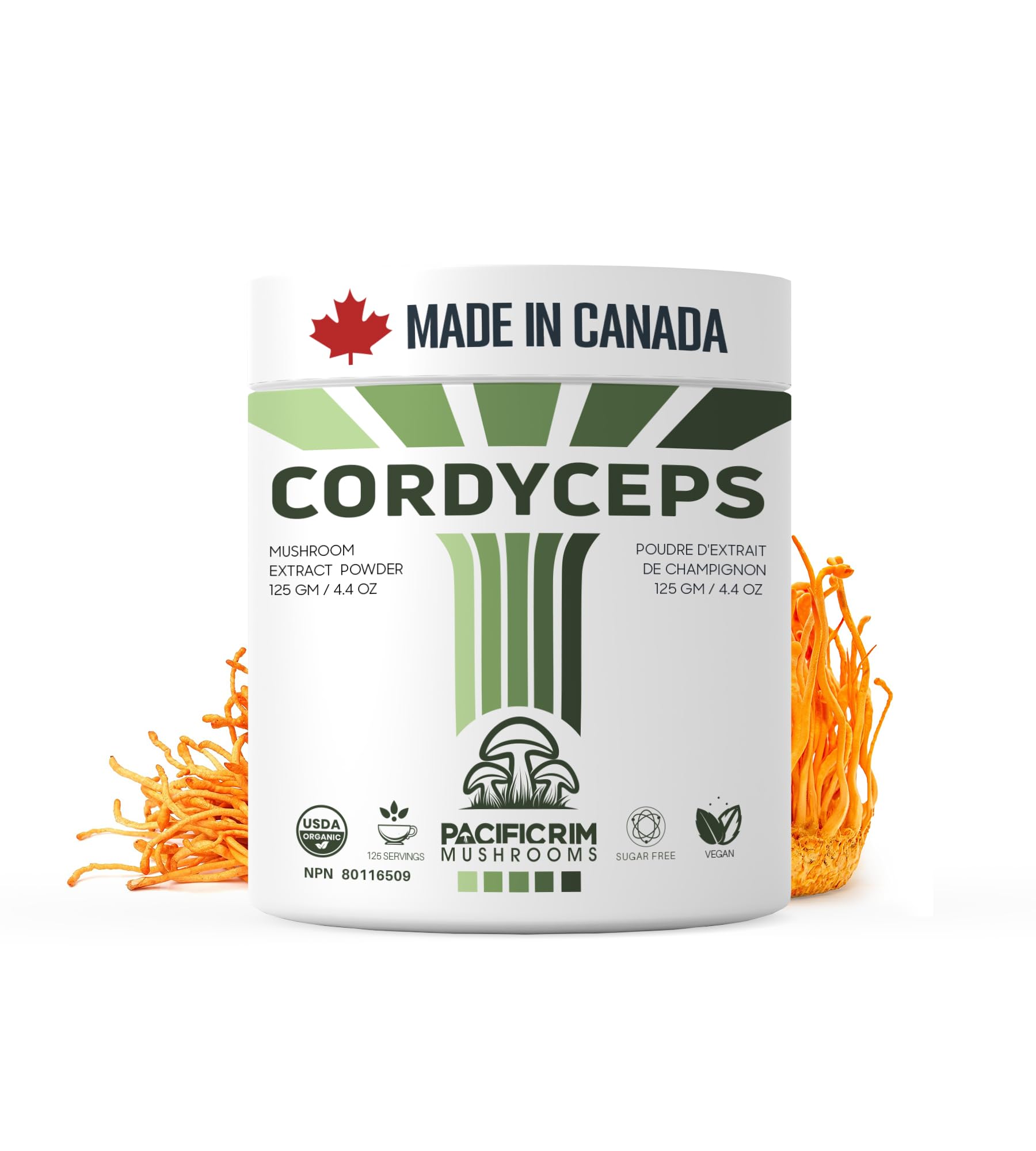 high potency cordyceps mushrooms powder