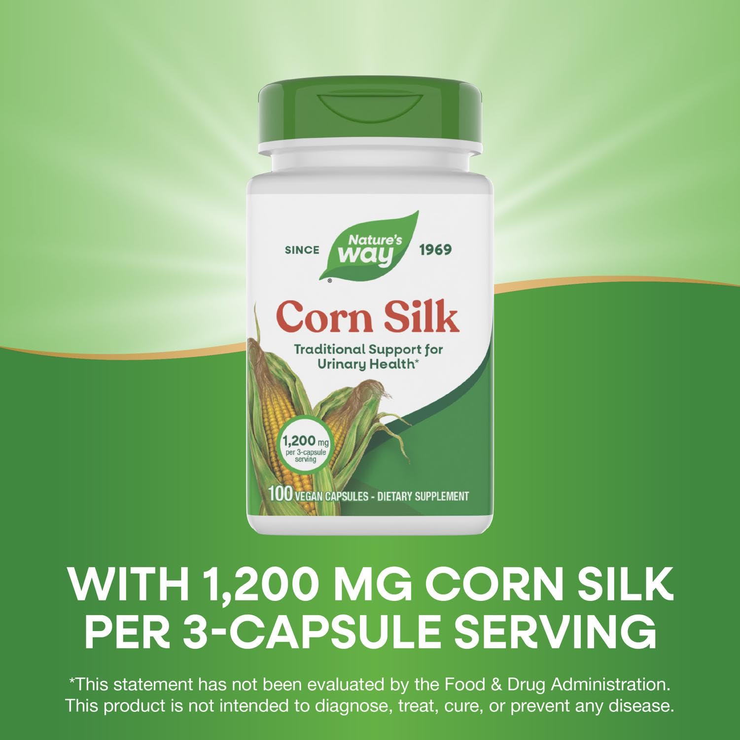 High potency corn silk formula