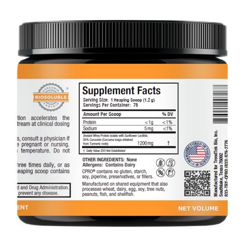 high potency curcumin powder
