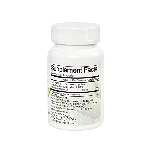 High potency cycloastragenol formula