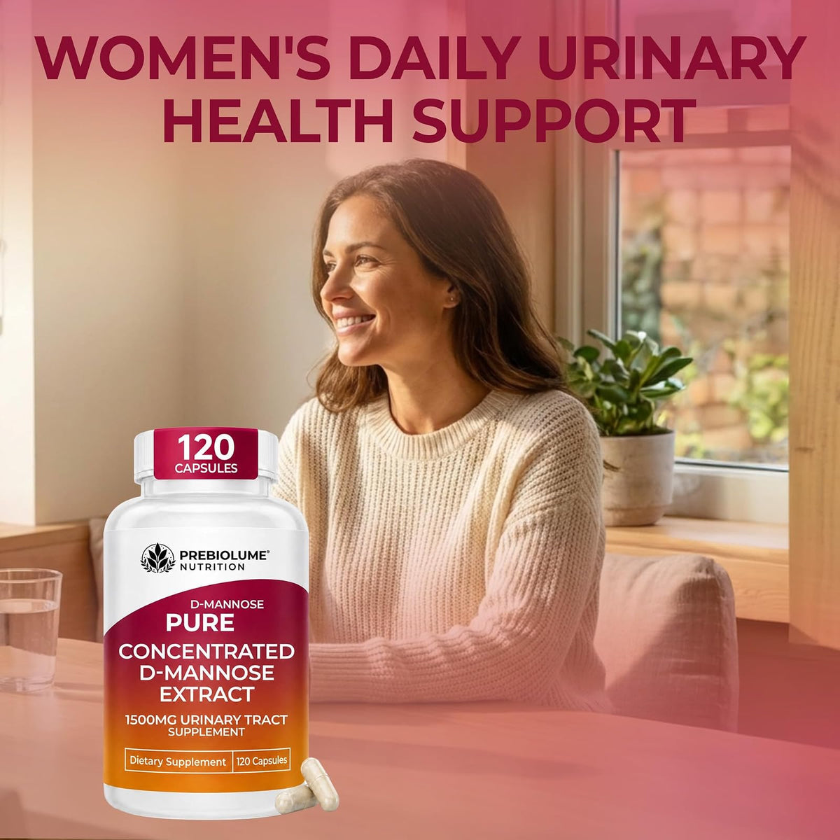 high potency D-Mannose 1500 mg