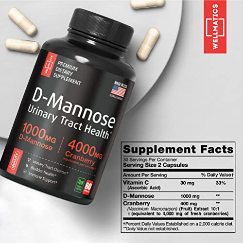 high potency D Mannose capsules