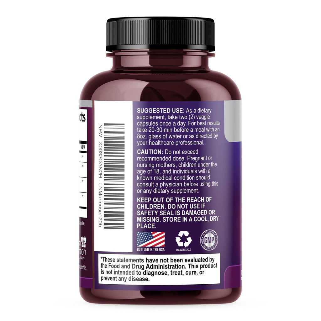High potency D-Mannose for optimal wellness