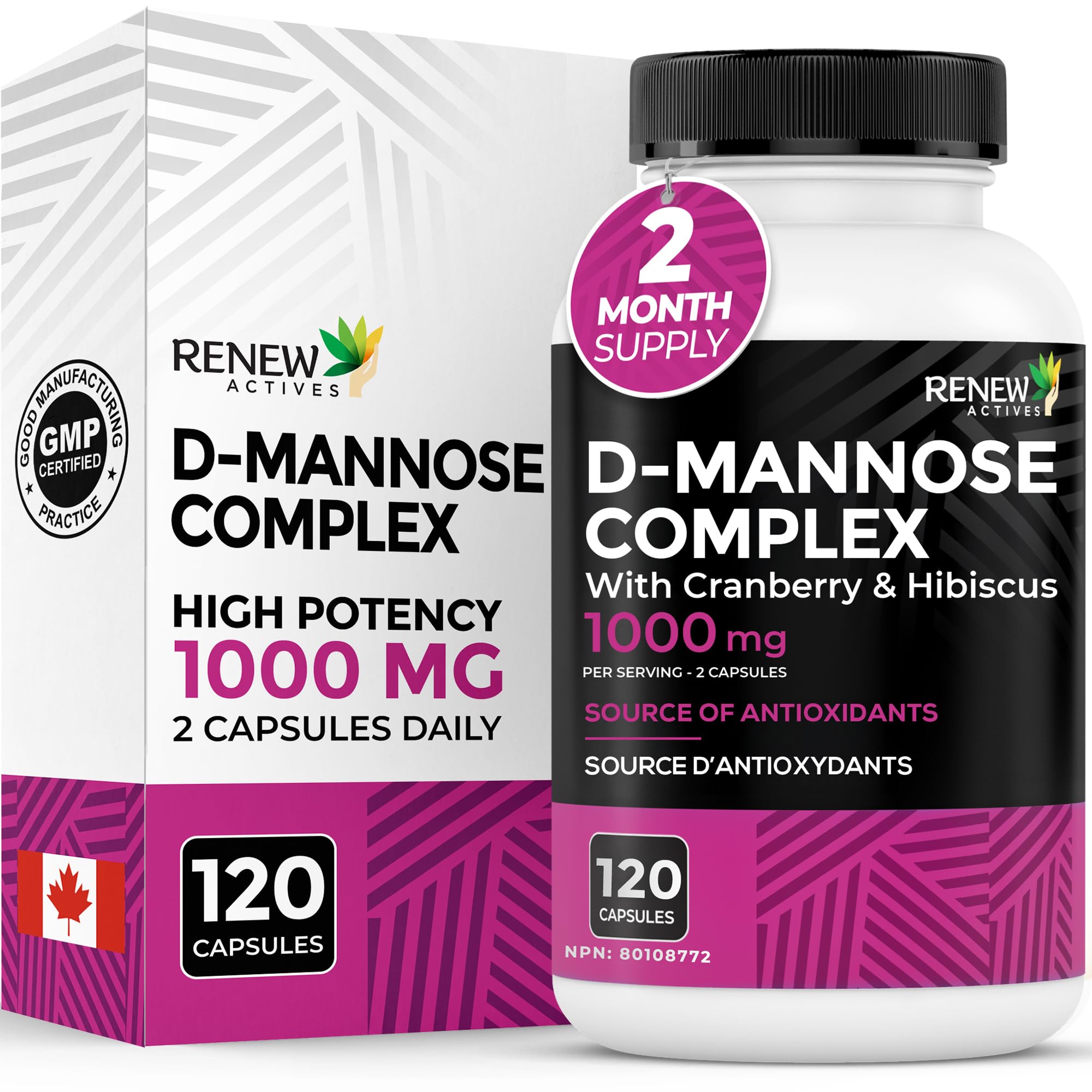 high potency D-Mannose supplement