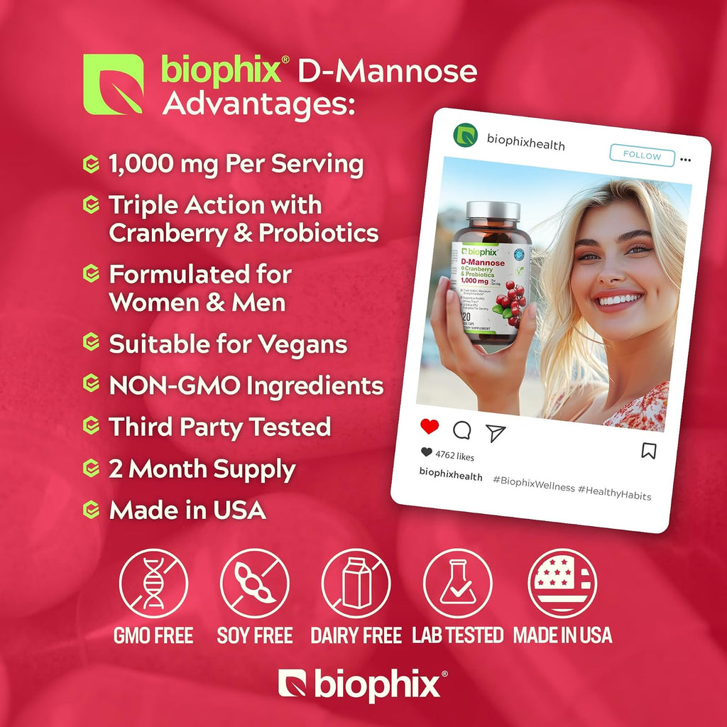 high potency D-Mannose supplement