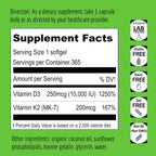 high potency D3 K2 supplement