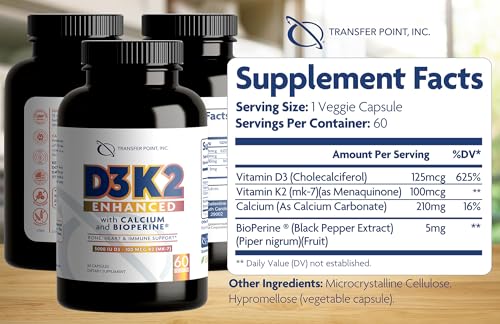 High potency D3 with K2 MK-7