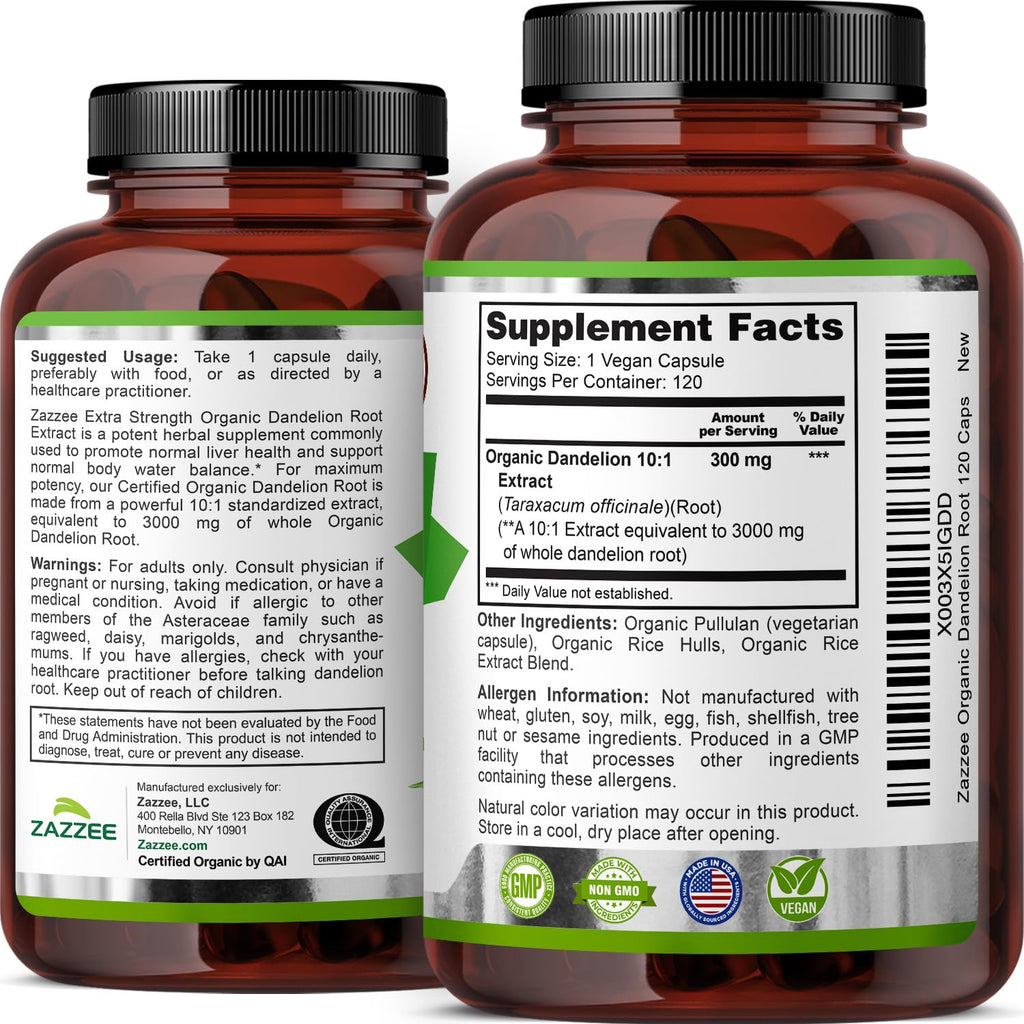 high potency dandelion extract benefits
