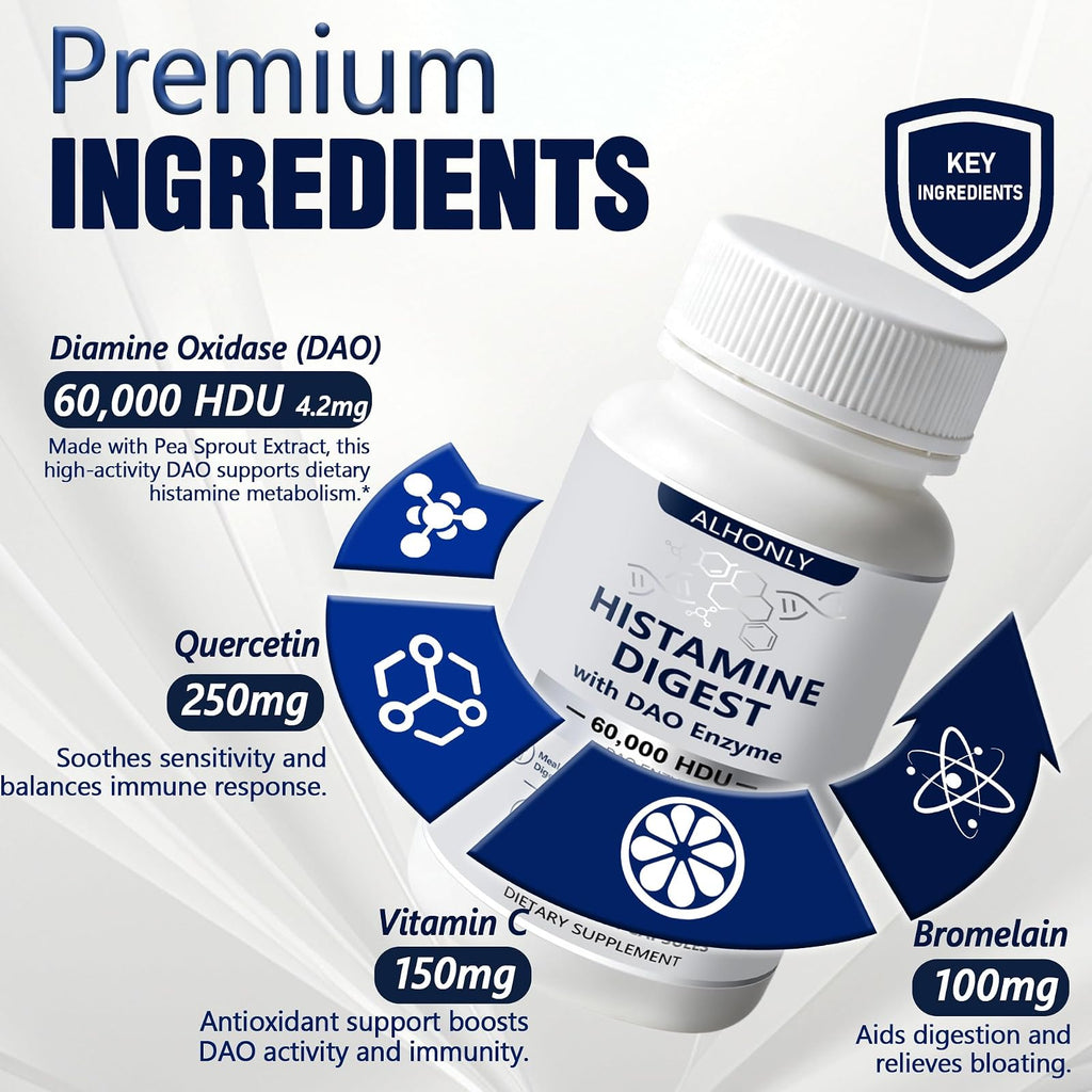 high potency DAO enzyme capsules