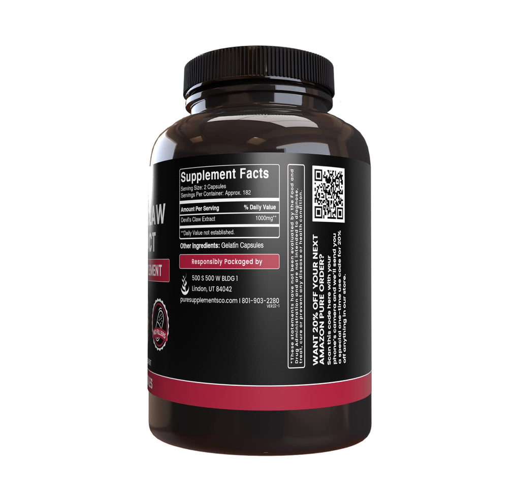 high potency devil's claw extract