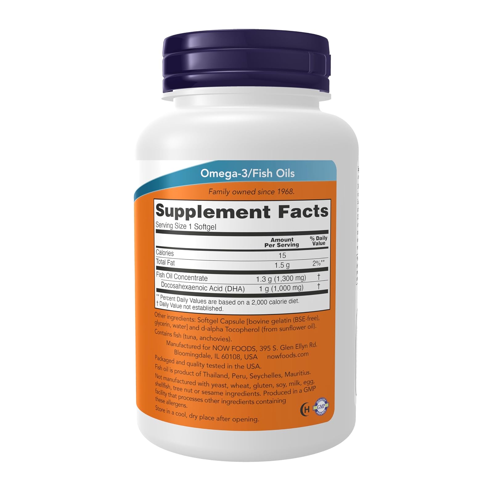 High potency DHA 1000 mg supplement