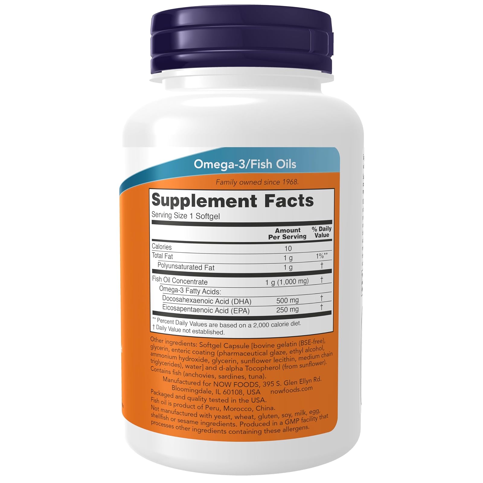 High potency DHA and EPA formula