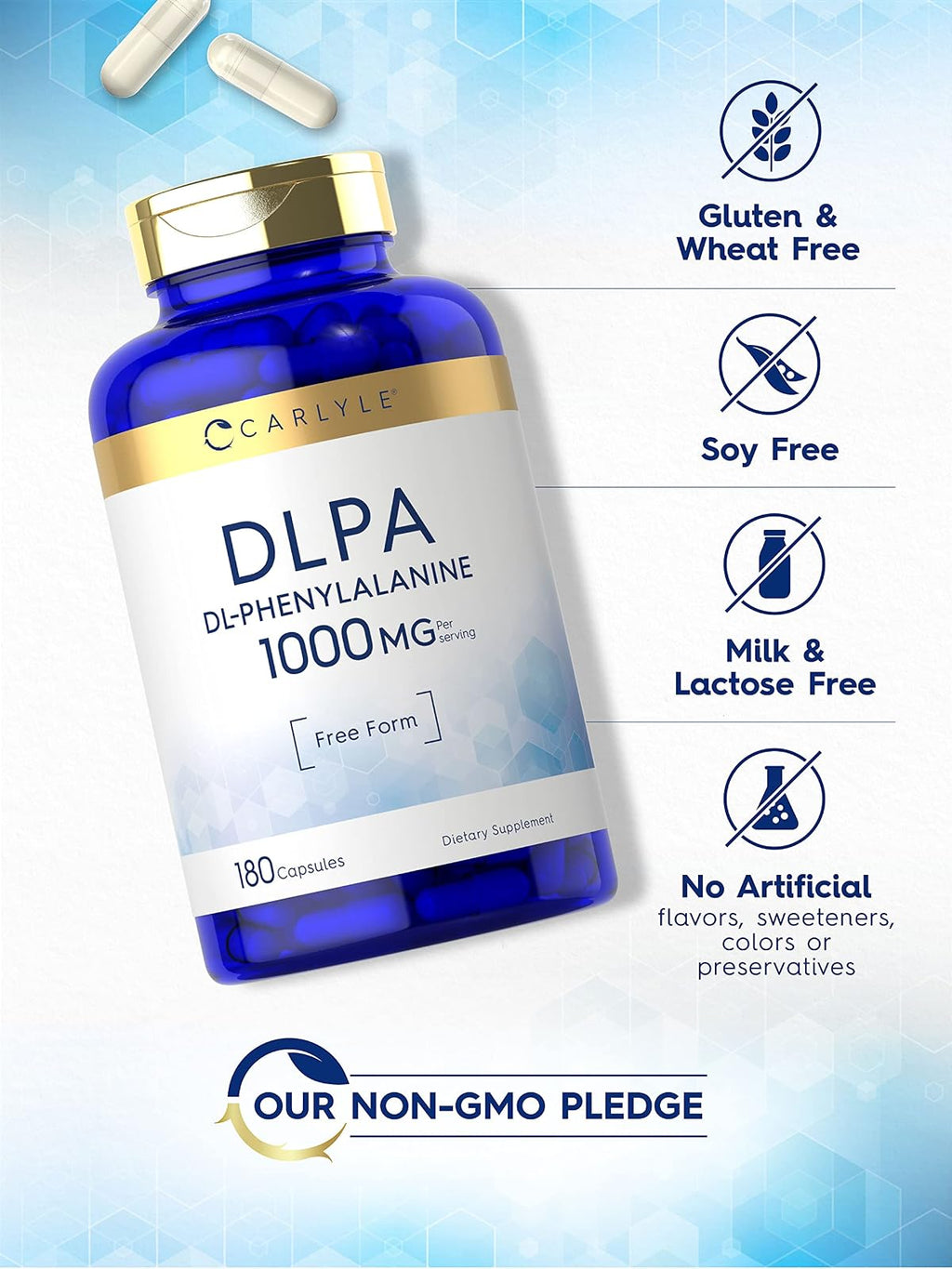 High potency DL-Phenylalanine capsules