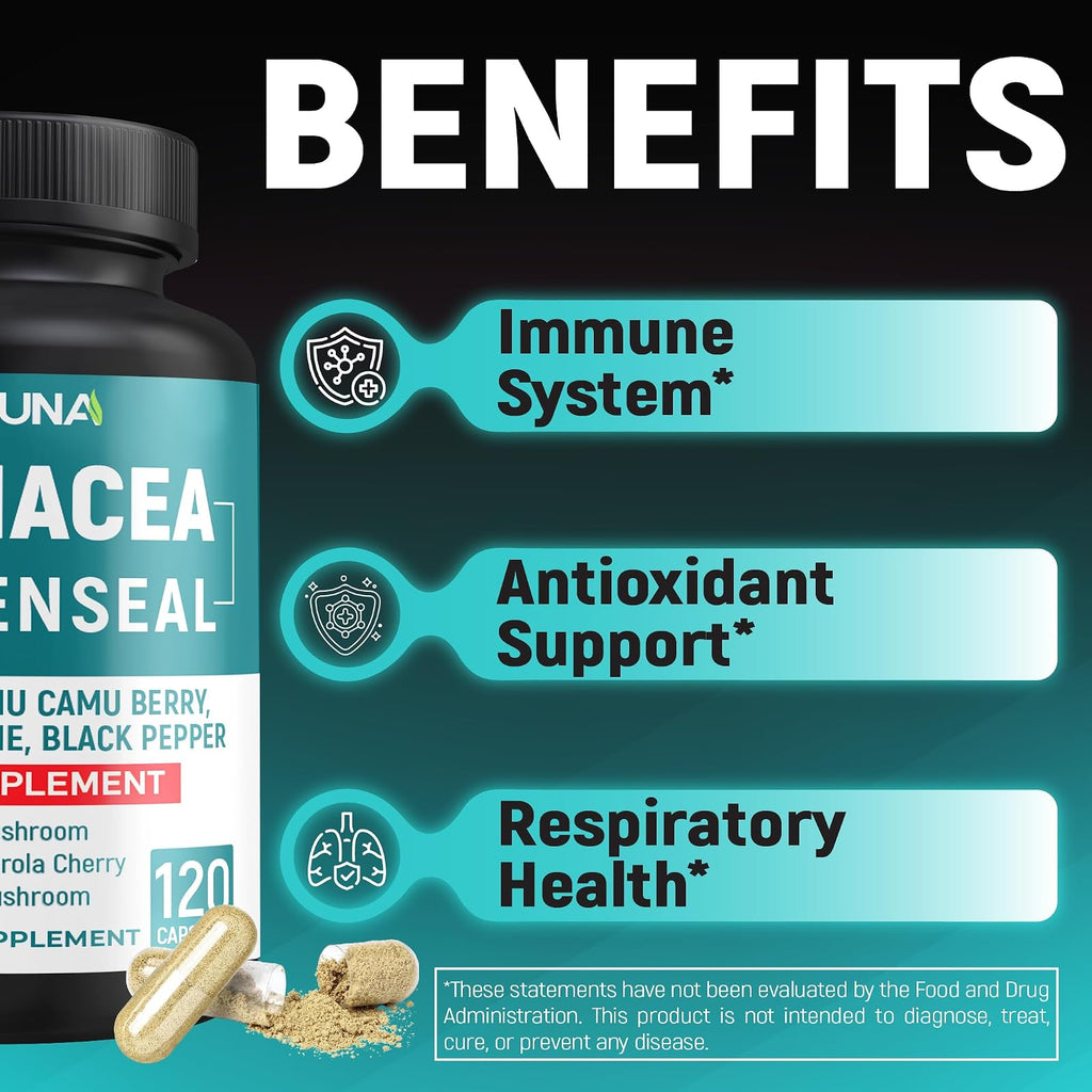 High potency Echinacea capsules