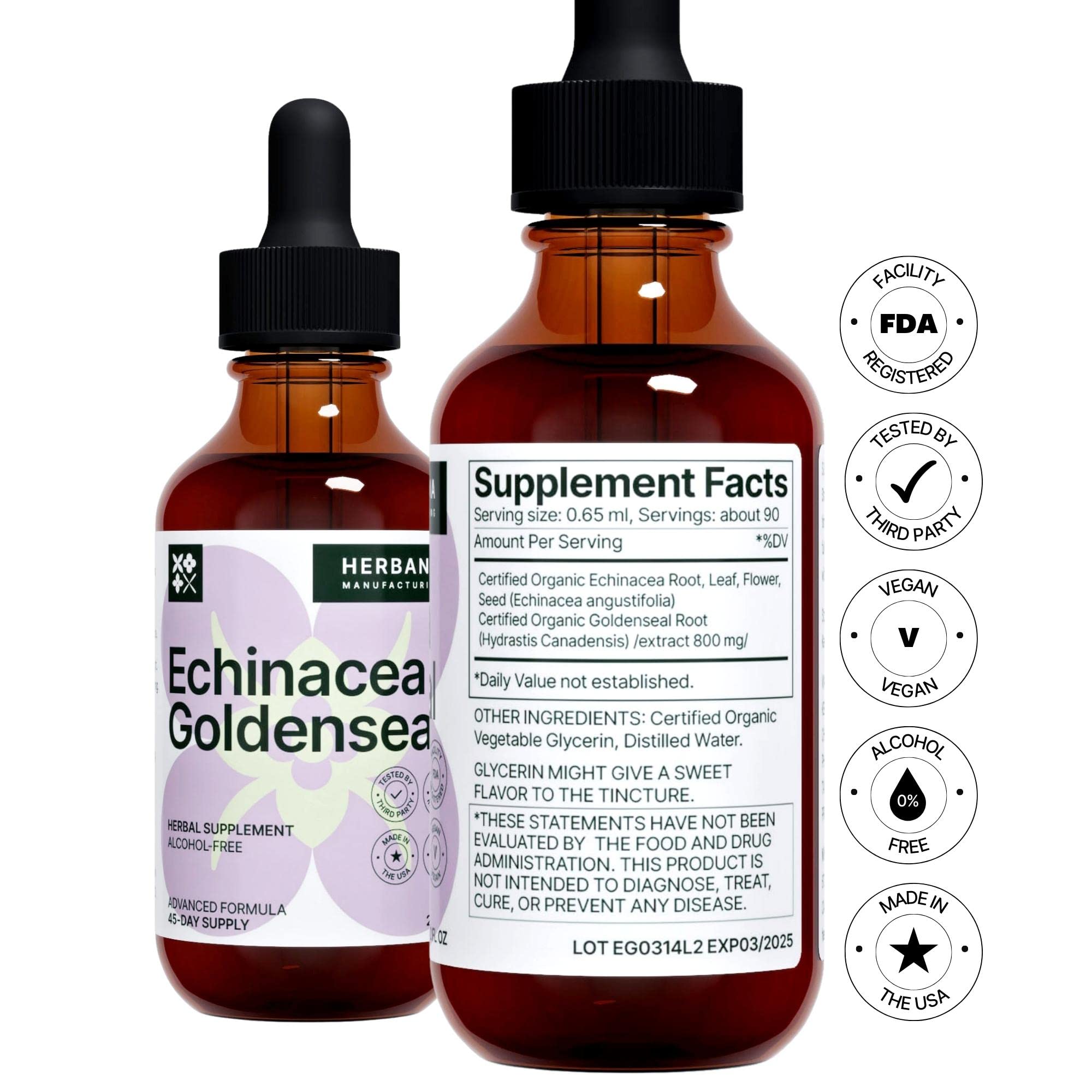 High potency echinacea for sleep support