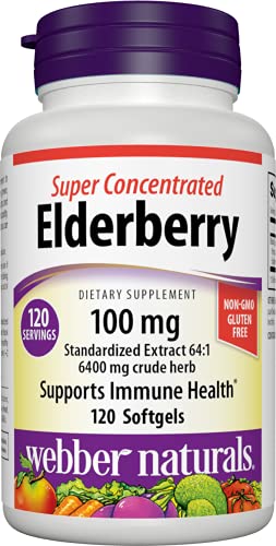 high potency elderberry extract 6400 mg