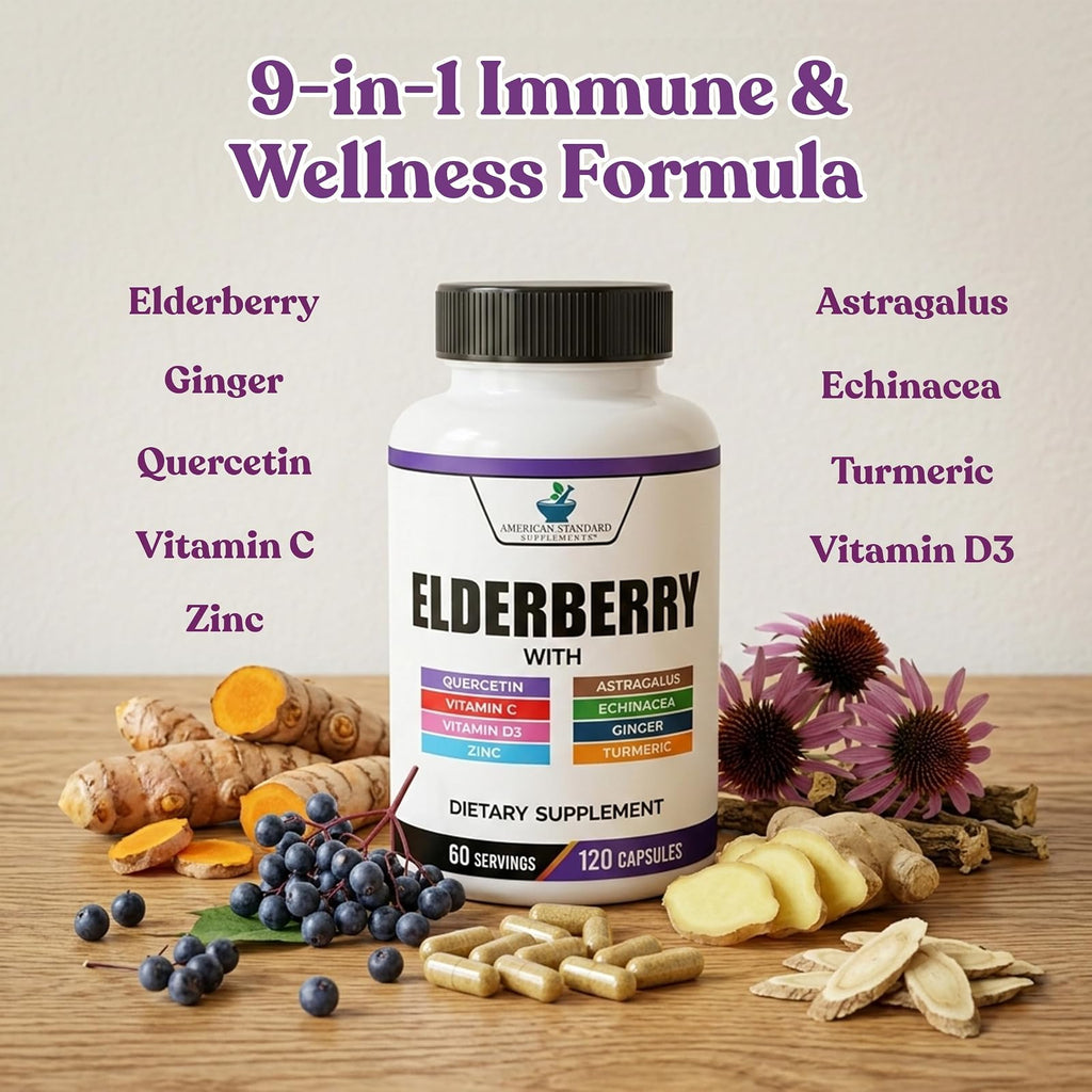 high potency elderberry extract capsules