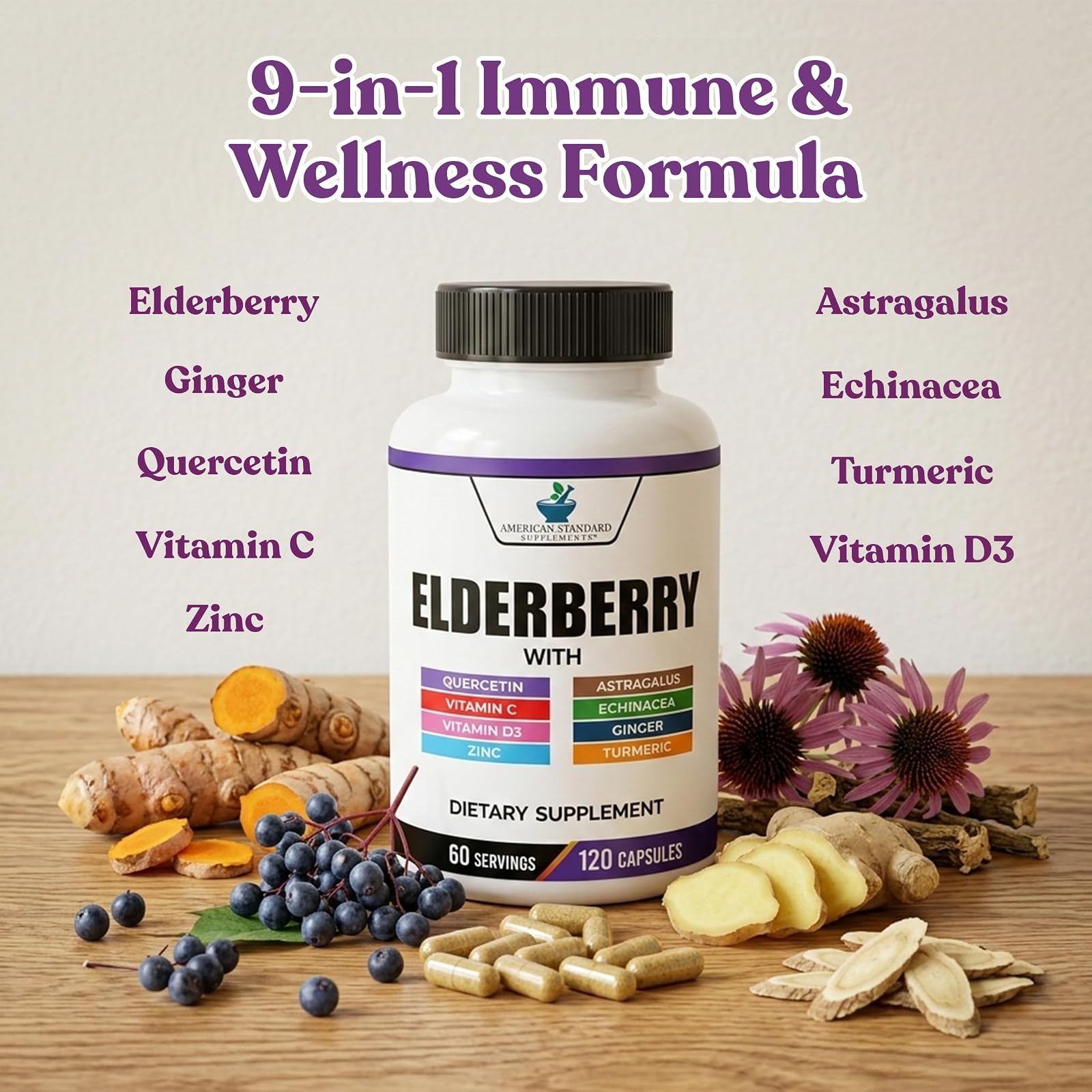 high potency elderberry extract capsules