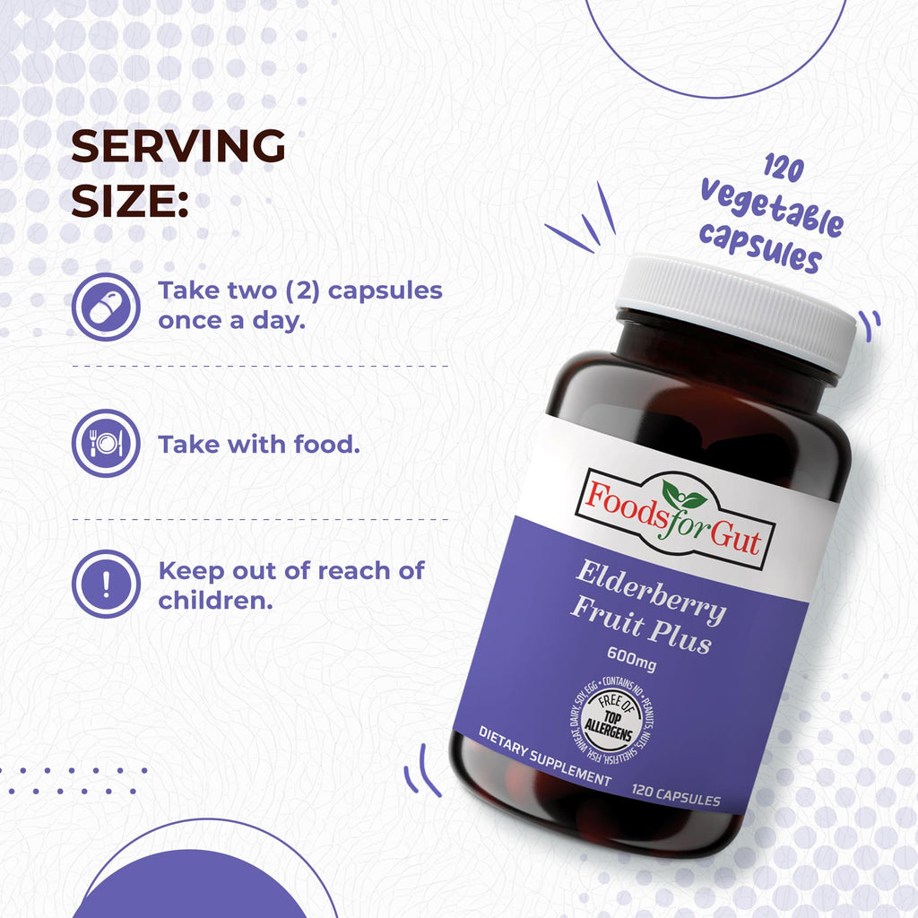 High potency elderberry for antioxidants