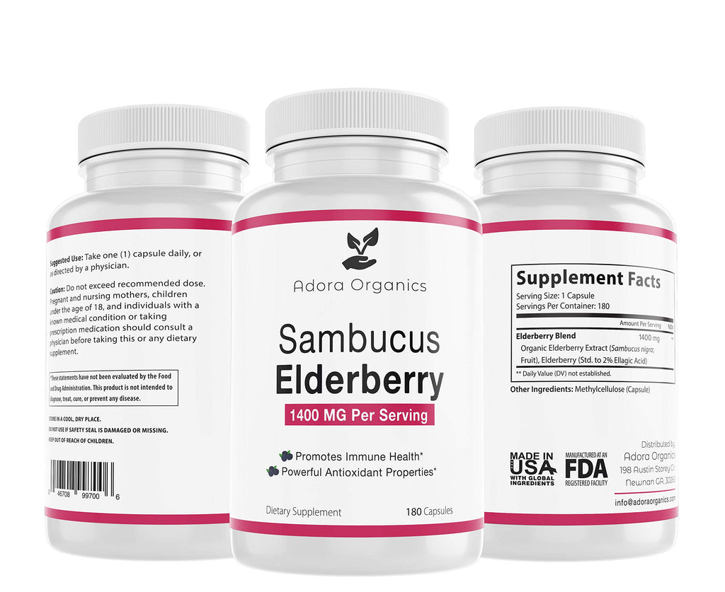 high potency elderberry for daily health