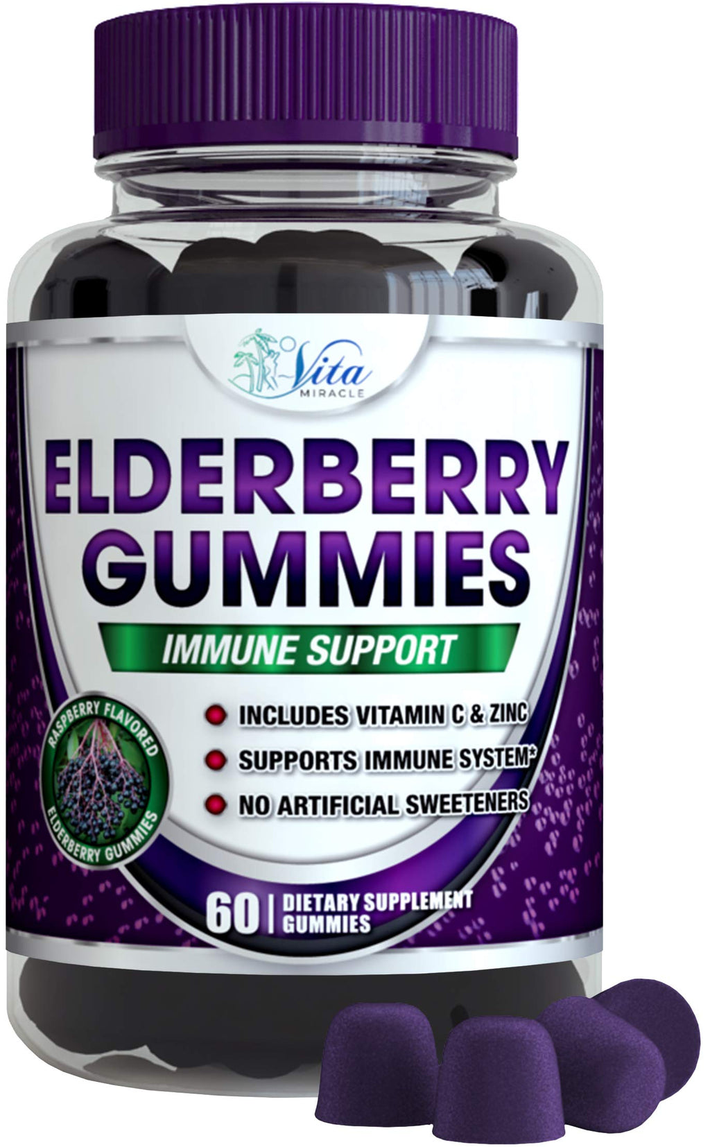 high potency elderberry gummies for immunity