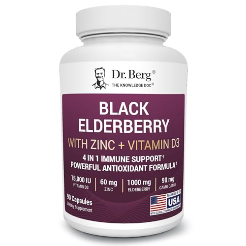 high potency elderberry supplement with zinc