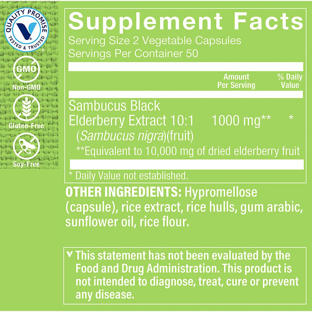 high potency elderberry supplement