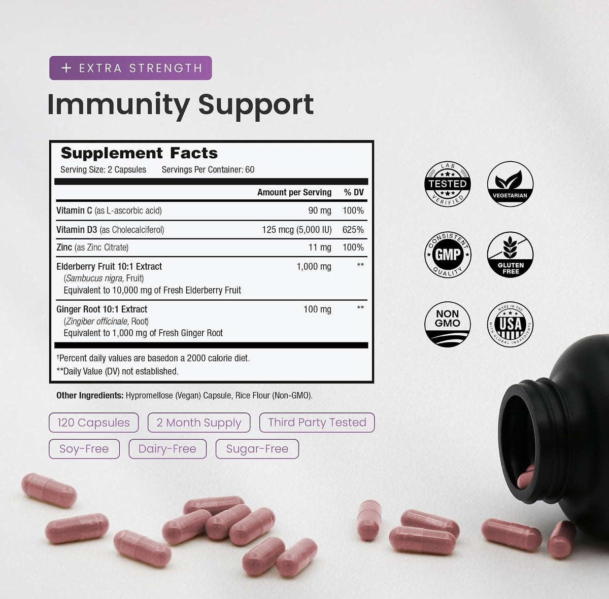 high potency elderberry vitamin C