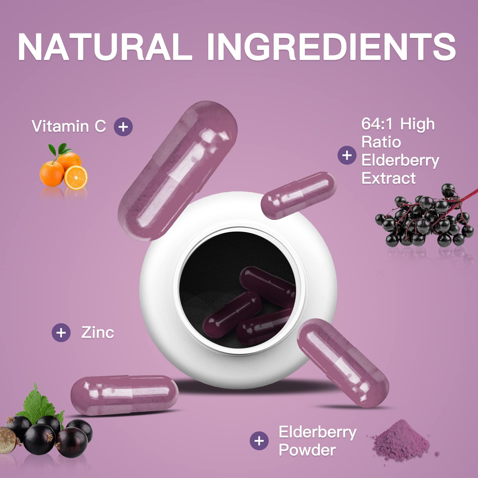 high potency elderberry with vitamin C