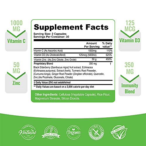 high potency elderberry with vitamin C