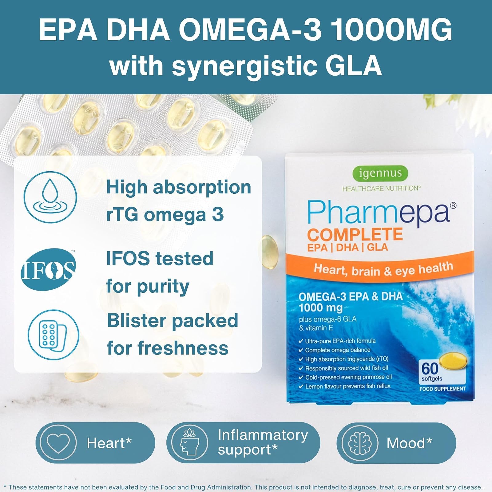 high potency EPA DHA fish oil