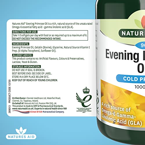 high potency evening primrose oil capsules