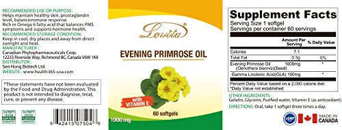 high potency evening primrose oil capsules