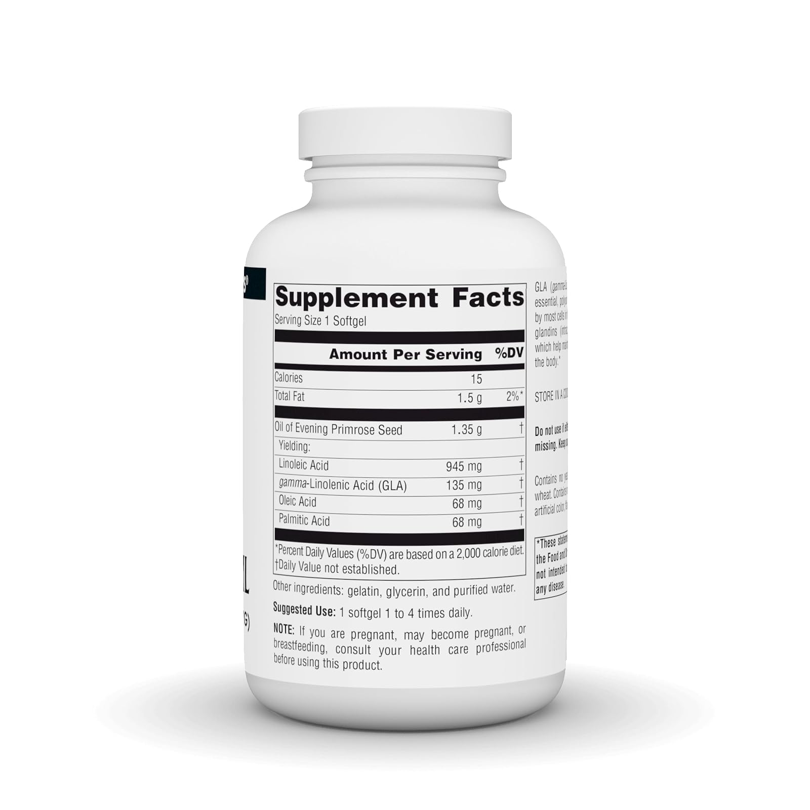 high potency evening primrose oil softgels