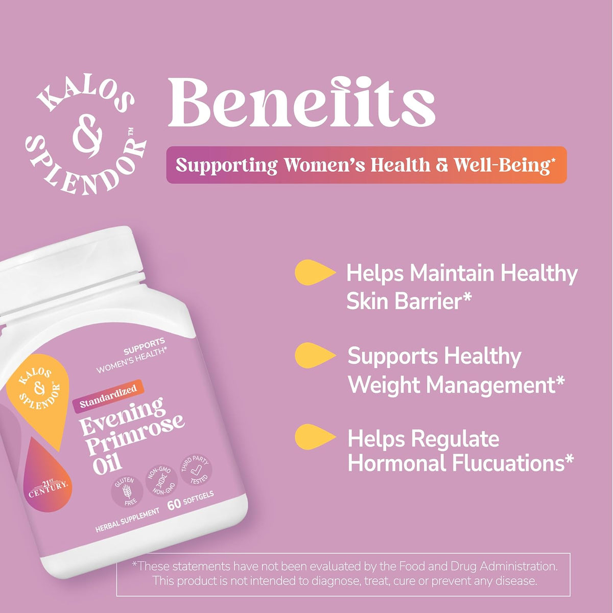 High potency evening primrose oil