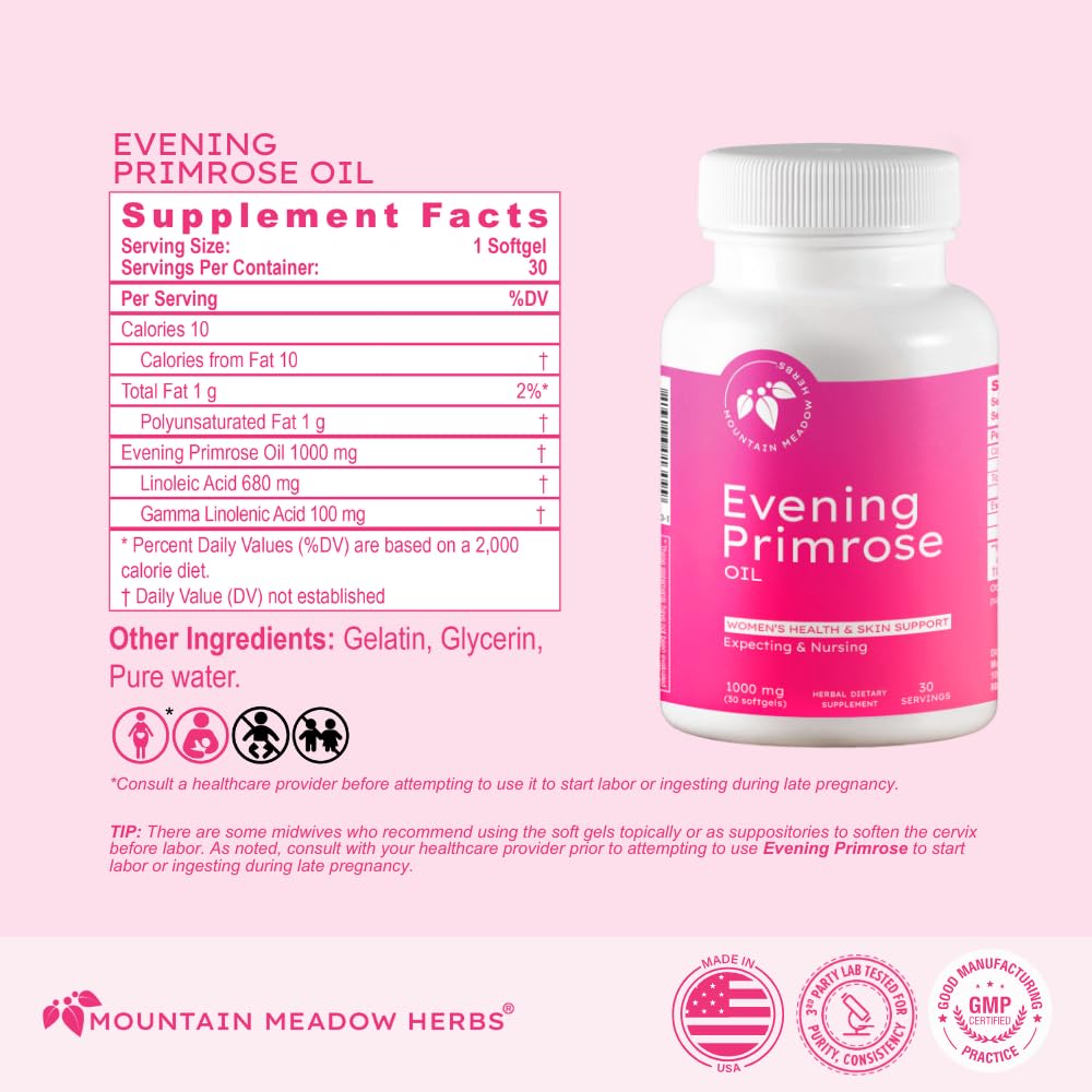 High potency evening primrose oil