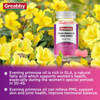 High potency evening primrose softgels