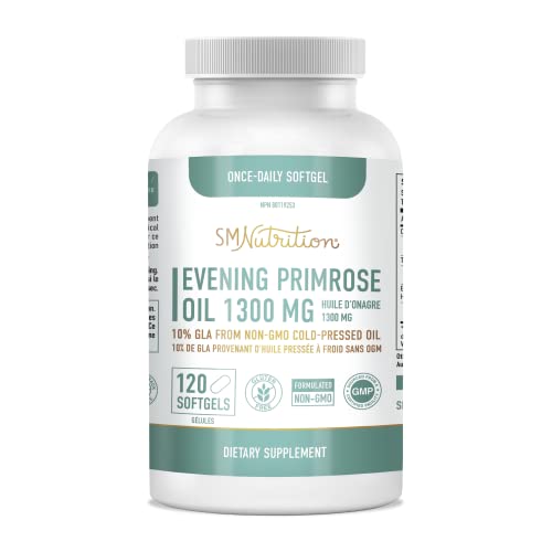 High potency evening primrose softgels