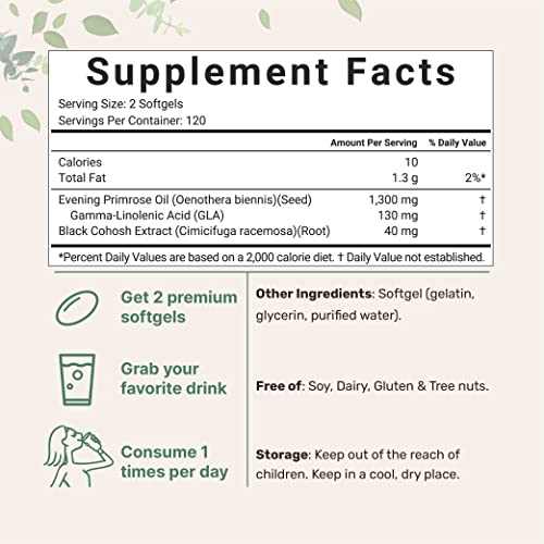 high potency evening primrose supplement